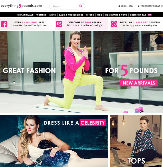 Everything 5 Pounds Discount Codes, Sales & Cashback Offers